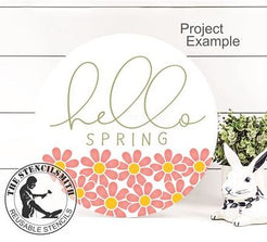 8024 Hello Spring Stencil – The Stencilsmith