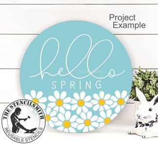 8024 Hello Spring Stencil – The Stencilsmith
