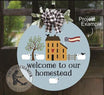 9300 Welcome To Our Homestead Stencil – The Stencilsmith