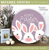 9336 Hoppy Easter Stencil – The Stencilsmith