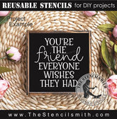 Friends Stencils | The Stencilsmith
