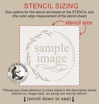 9300 Welcome To Our Homestead Stencil – The Stencilsmith