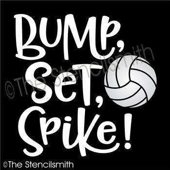 4872 - Bump Set Spike stencil – The Stencilsmith
