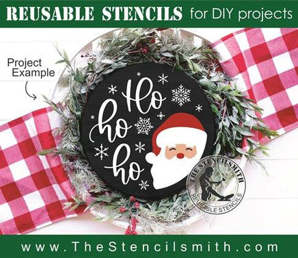7813 - ho ho ho stencil