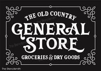 General Store reusable stencil for diy signs and decor – The Stencilsmith