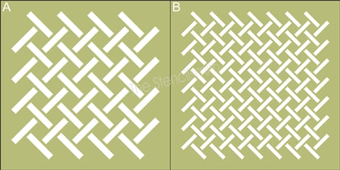 lattice repeating pattern reusable stencil for DIY crafts – The ...